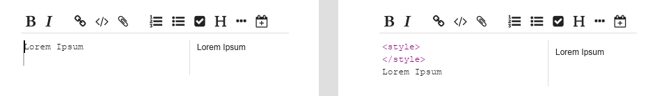 Empty style tag changes layout · Issue #1714 · laurent22/joplin · GitHub