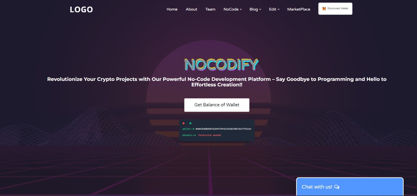GitHub - Gryffindors-Red/NoCodify: NoCodify crypto refers to no-code tools in Web3 that allow ...