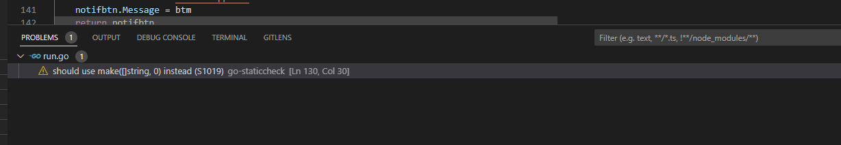 should use make([]string, 0) instead (S1019) · Issue #2 · whatsauth/whatsauth · GitHub