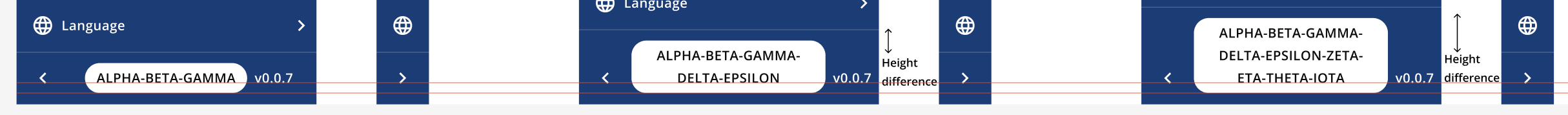 Accommodate for longer words for app status and app version on side navigation · Issue #550 ...