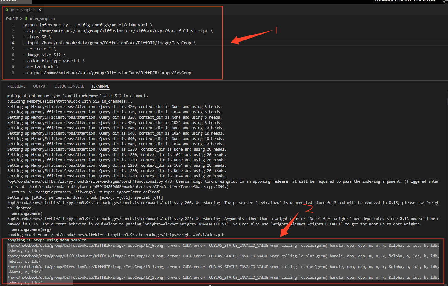 Error in inference · Issue #9 · XPixelGroup/DiffBIR · GitHub