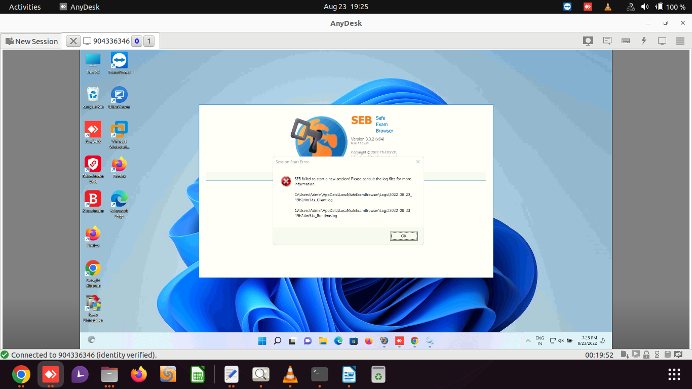 SEB not automatically terminated AnyDesk.exe even added on Prohibited ...
