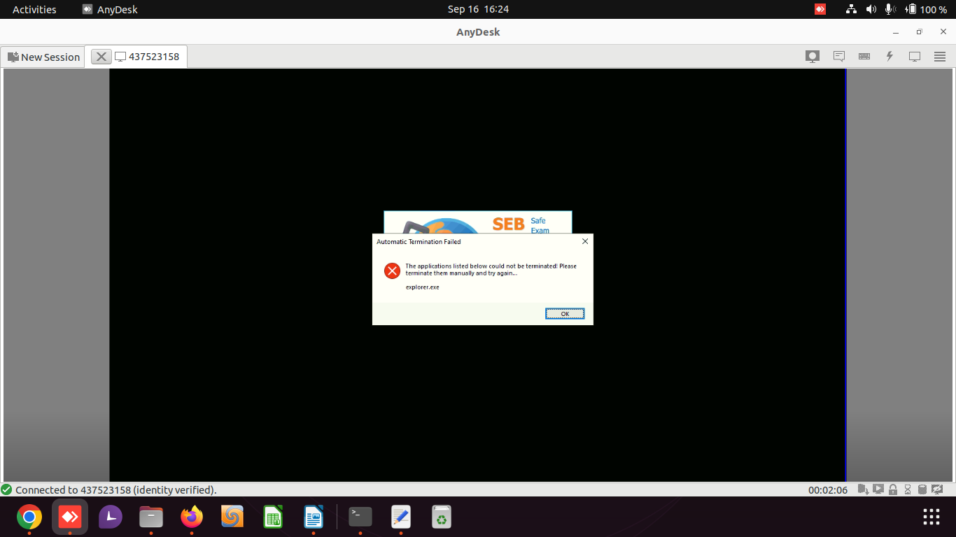 explorer.exe not terminated by SEB automatically · SafeExamBrowser seb-win-refactoring ...