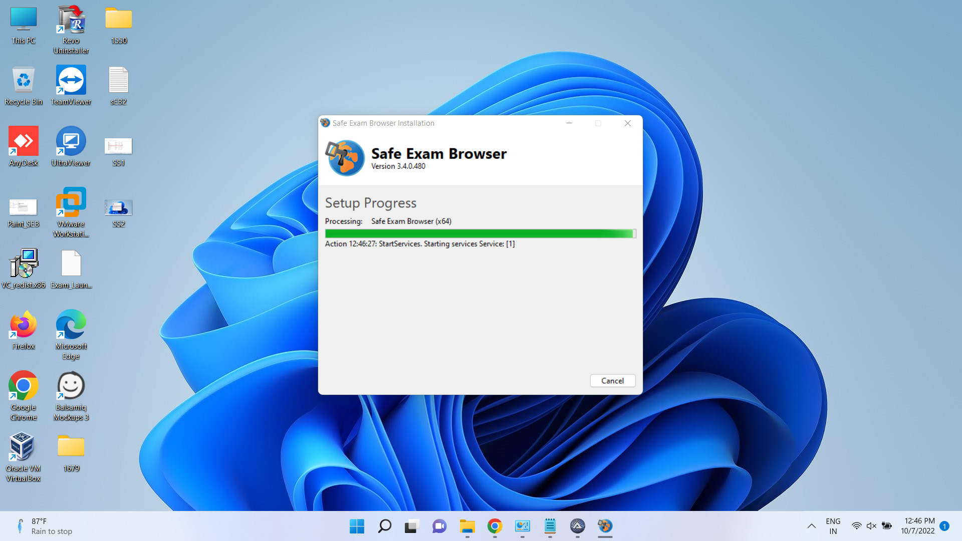 Safe Exam Browser not installed in Offline mode (Without Internet ...