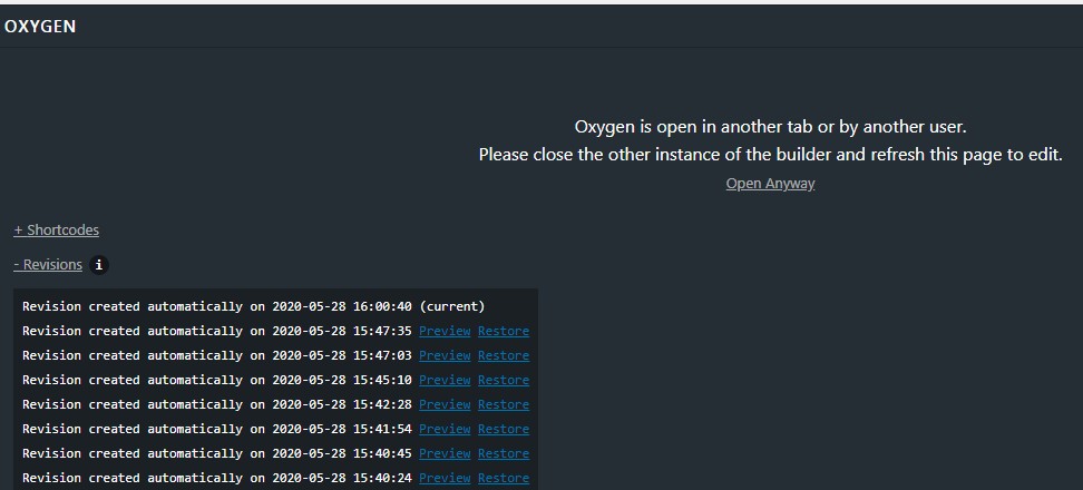 Oxygen visual editor is broken and can not display template structure · Issue #1202 · soflyy ...