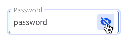 Password component custom unmask eye · Issue #186 · radzenhq/radzen ...