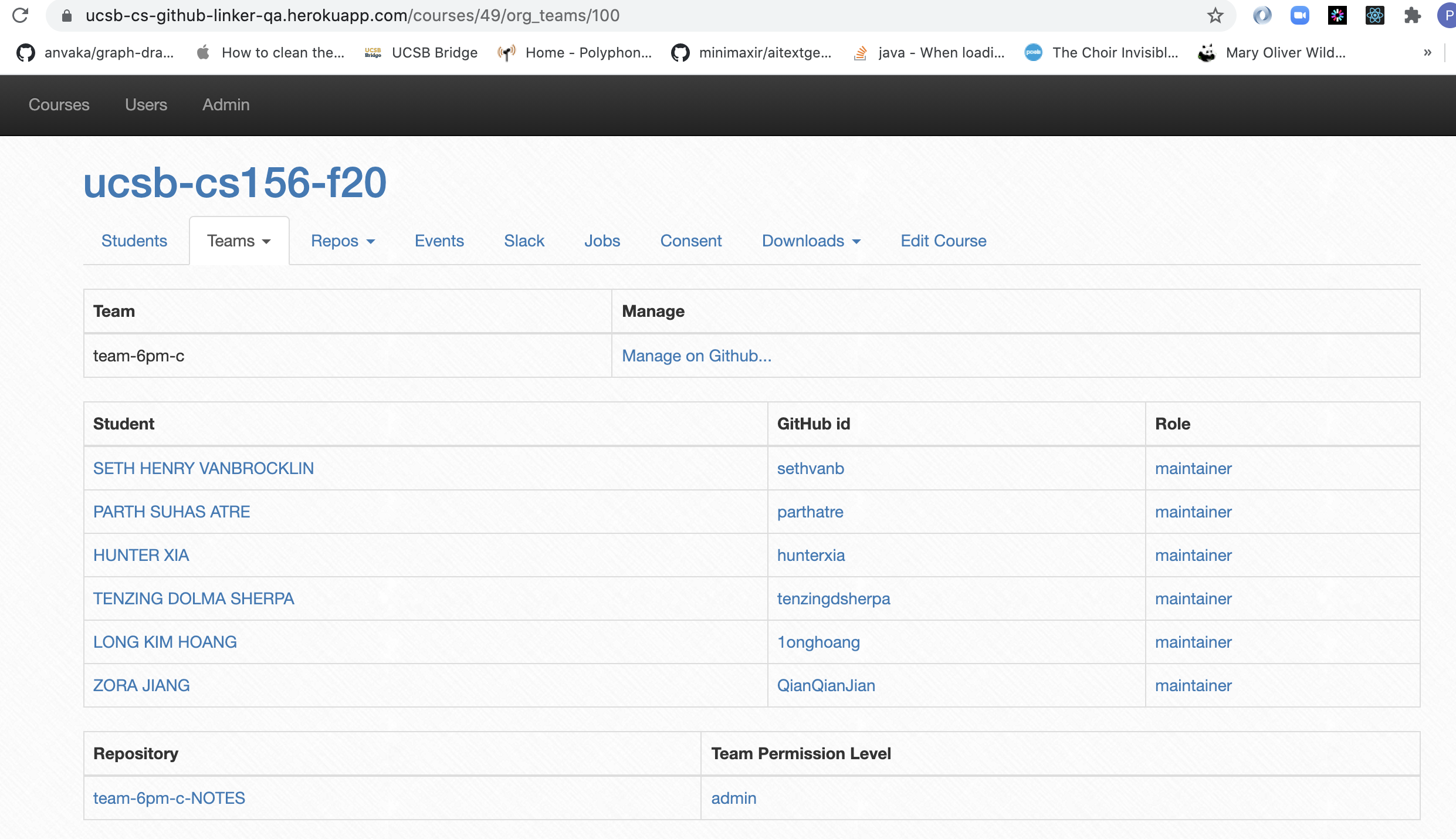 Refactor Github Teams Page · Issue 390 · Brownfield Teamanacapa Github Linker · Github