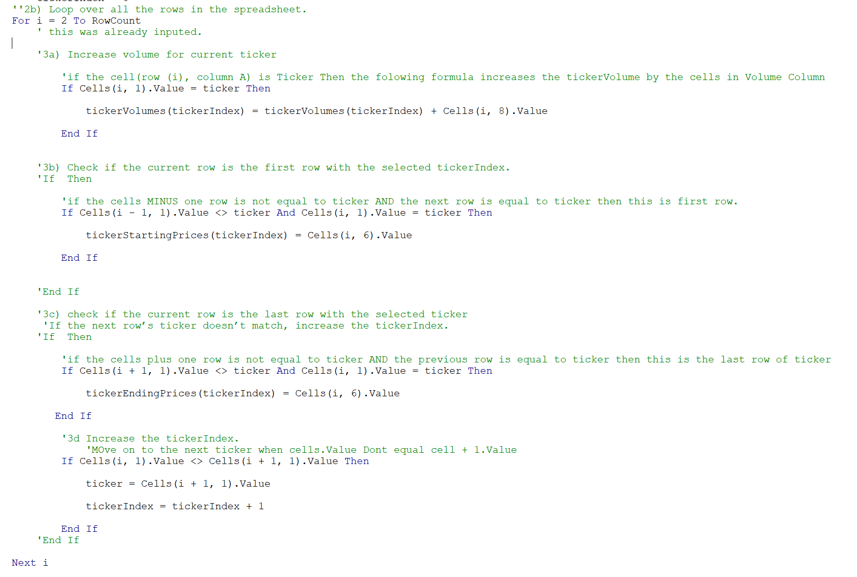 GitHub - amramy/VBA_Challenge_Stock_Analysis: Refractor challenge to loop through data set