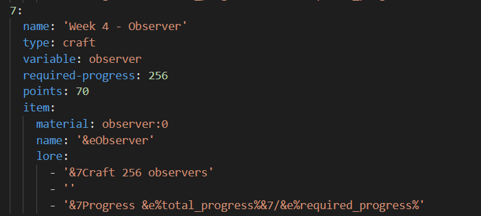 [Issue] Battlepass Quest craft observer not progressing · Issue #203 · GC-spigot/battle-pass ...
