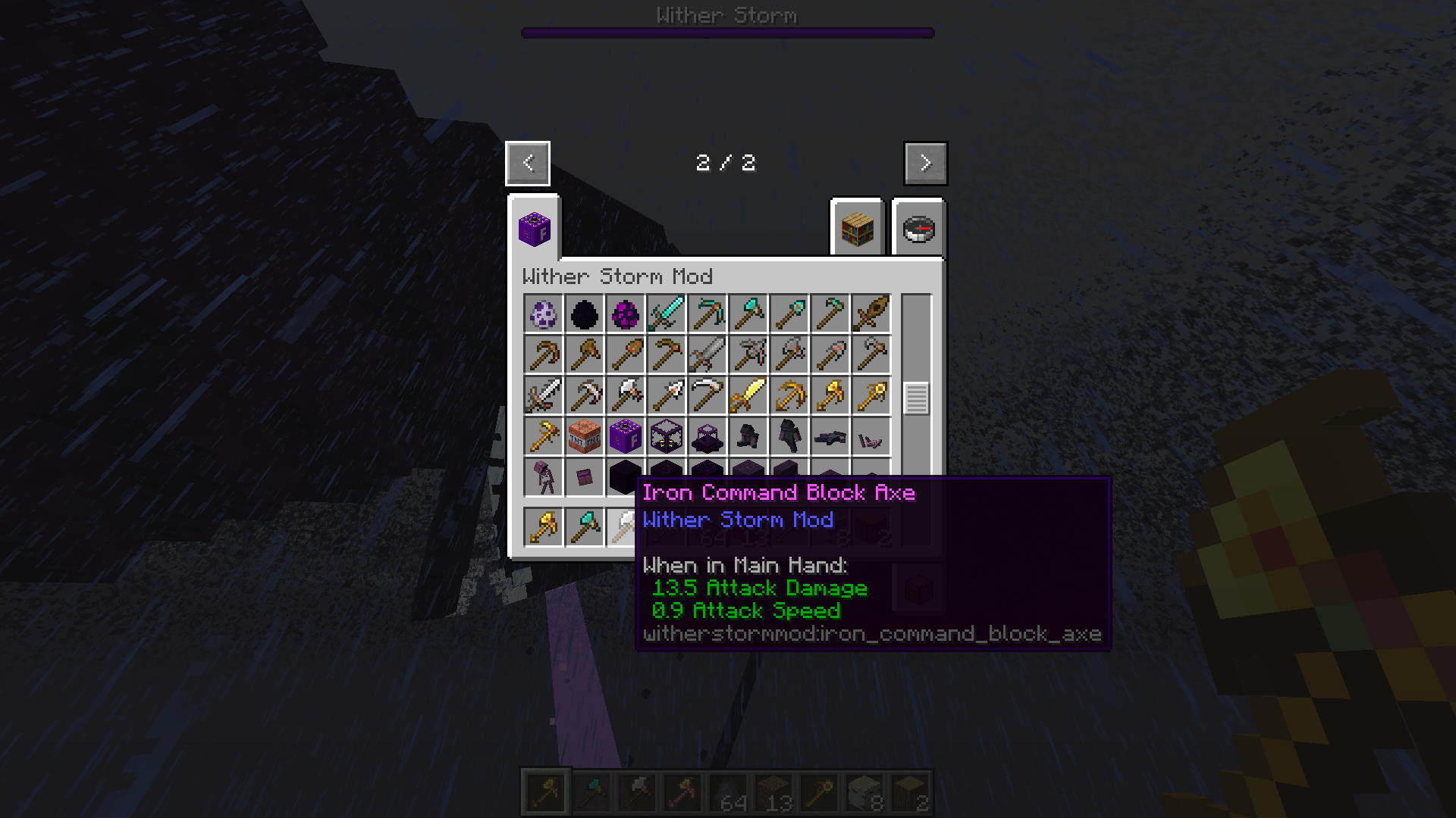 New command block tools - no use in the game - other materials better ...