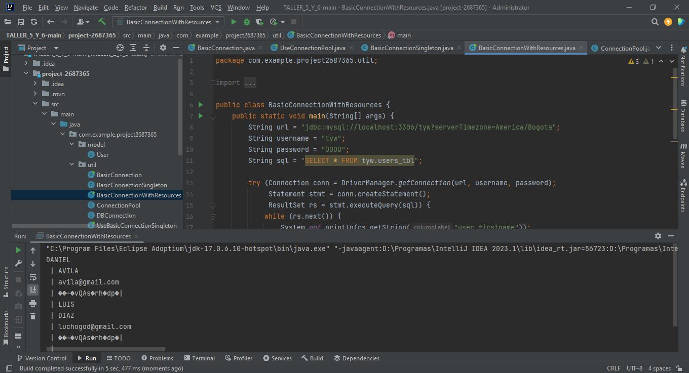 GitHub - danfavila1111/TALLER_4_Y_5: Taller 4 y 5 de java avanzado
