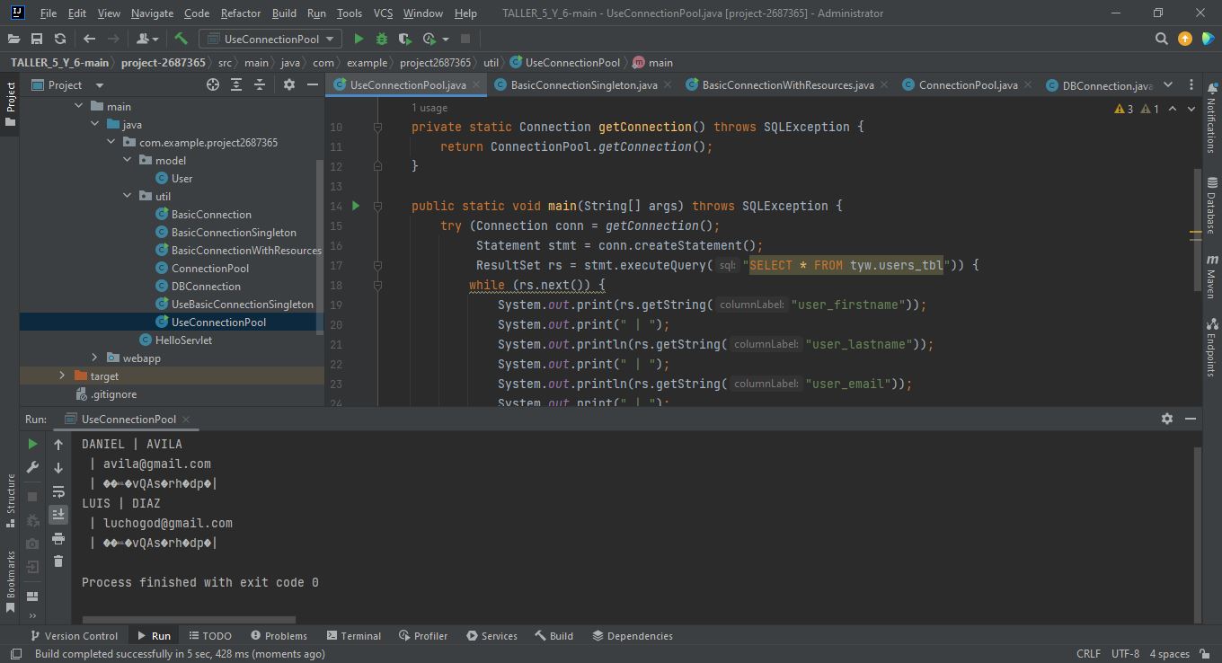 GitHub - danfavila1111/TALLER_4_Y_5: Taller 4 y 5 de java avanzado