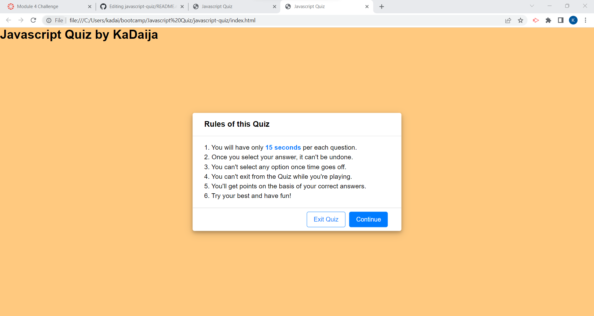 GitHub - Kkadaija25/javascript-quiz