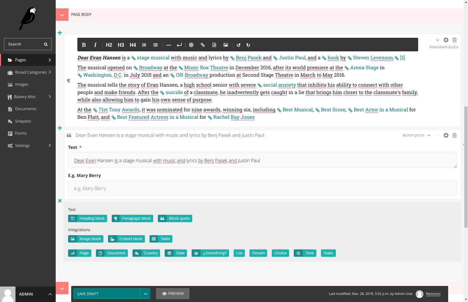 New Streamfield And Inlinepanel Uis · Issue 4473 · Wagtailwagtail · Github 