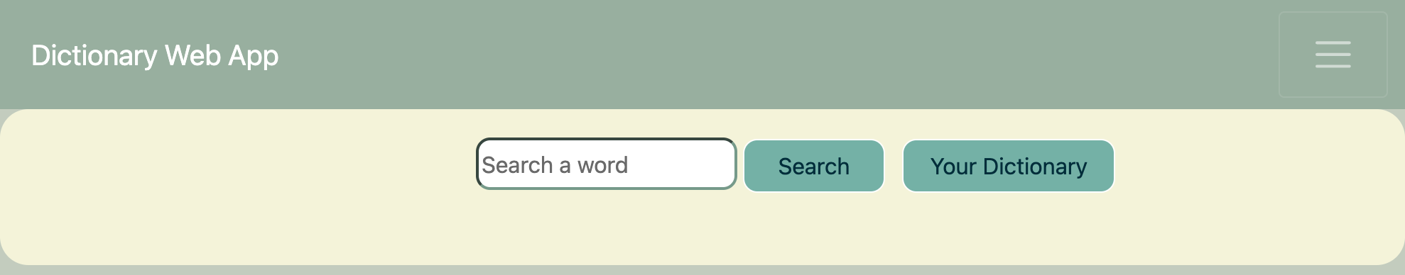 GitHub - OmerMasih/Dictionary-App