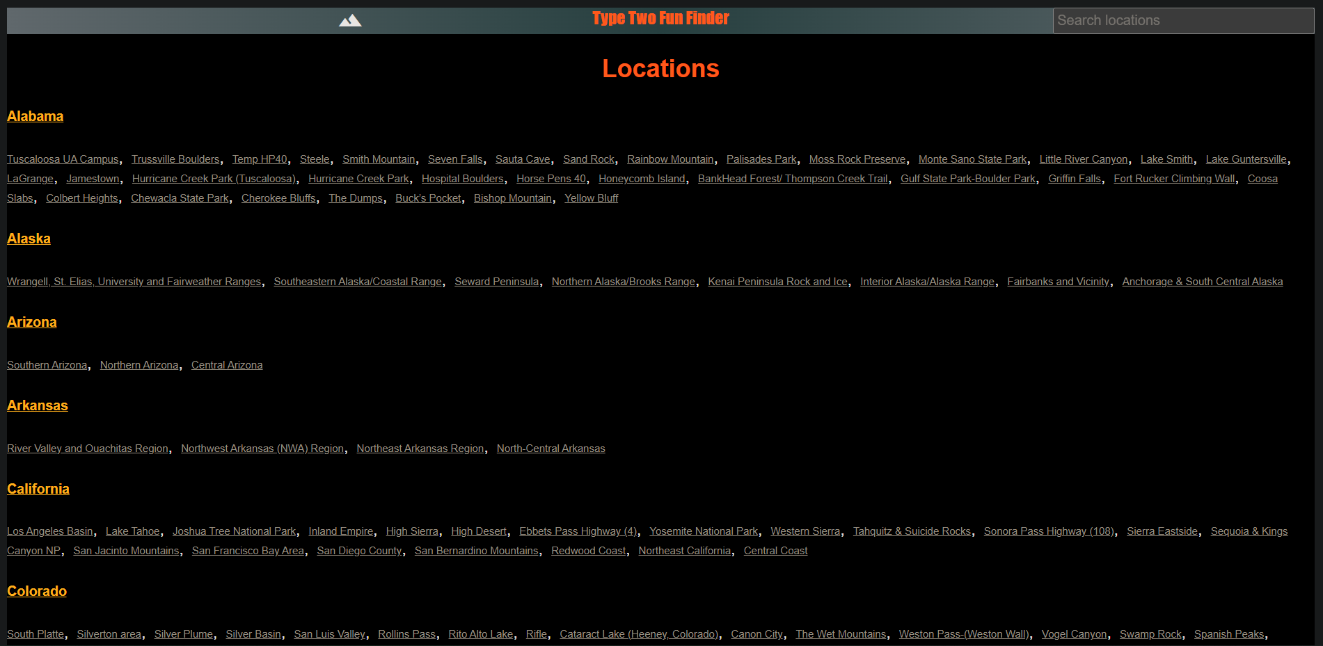 GitHub - Bean-Bake/TypeTwoFunFinder: A Climbing Forecast Tracker