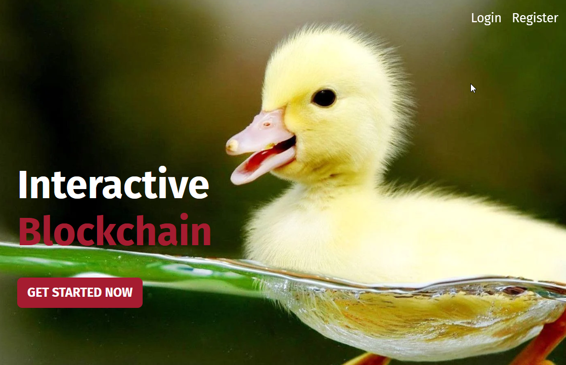 GitHub - pacocerezo/Blockchain-Interactive-App