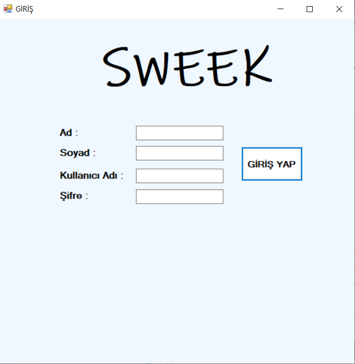 GitHub - eliffozkann/SWEEK_Project_with_C_Sharp_and_SQLServer GitHub - eliffozkann/SWEEK_Project_with_C_Sharp_and_SQLServer