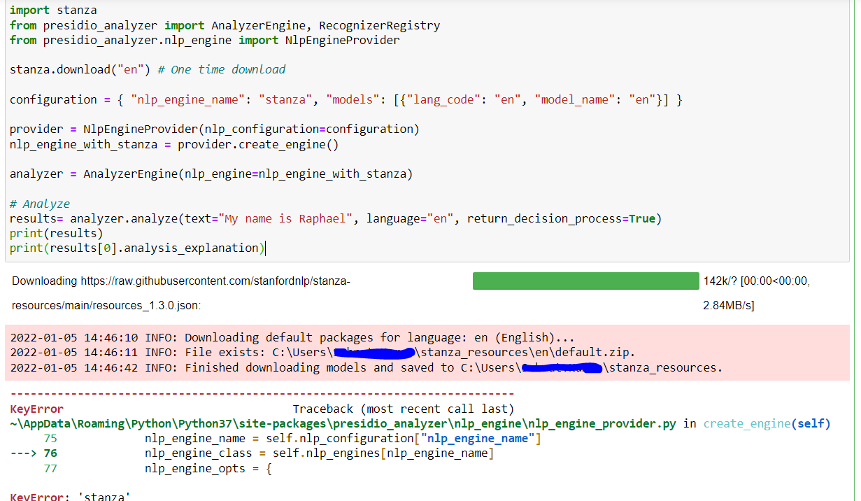 Unable to use stanza as NlpEngineProvider · Issue #813 · microsoft ...