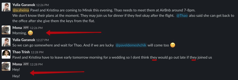 [Bug] Mona triggers when usual greeting words are included as parts of other words · Issue #51 ...