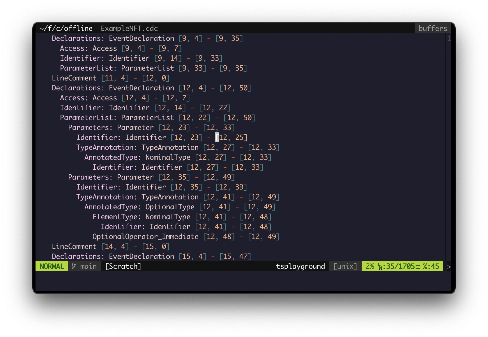 tree-sitter grammer · Issue #2221 · onflow/cadence · GitHub