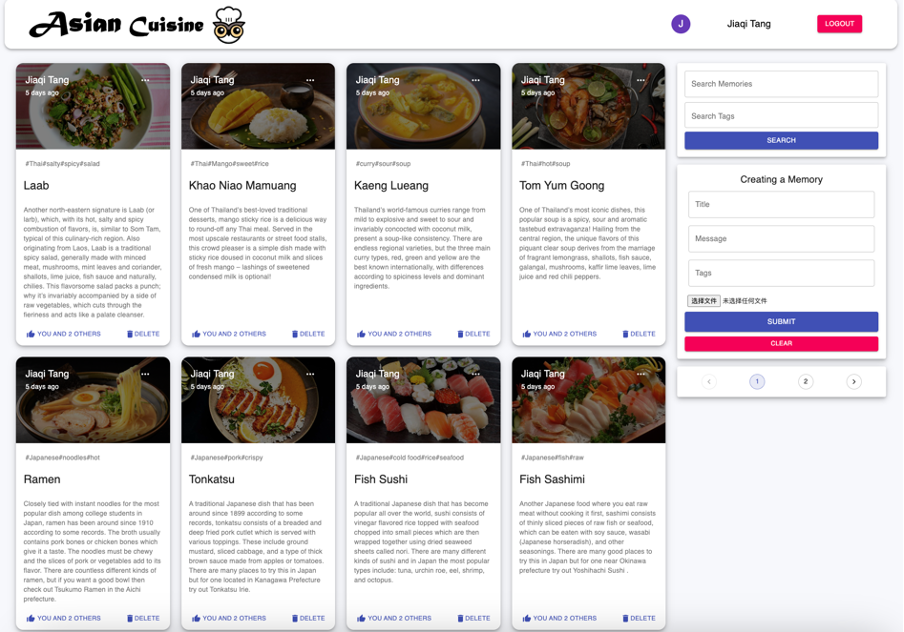 GitHub - JackyTang0516/Asian-cuisine: A food-share social media platform