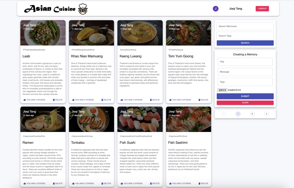 GitHub - JackyTang0516/Asian-cuisine: A food-share social media platform