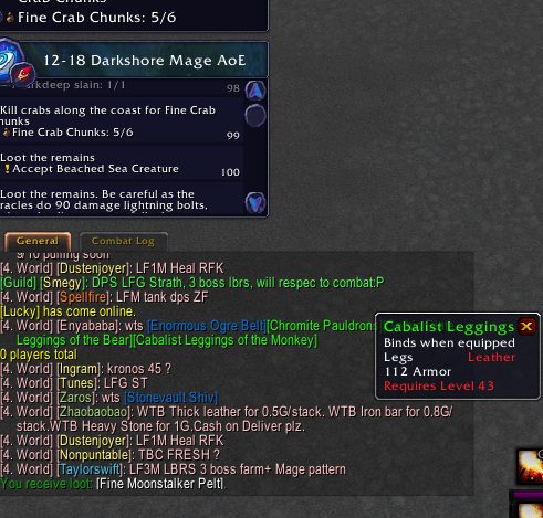 "Of The (Whale Tiger etc.)" On linked tooltips Not loading Stat's. · Issue #108 · WowLegacyCore ...