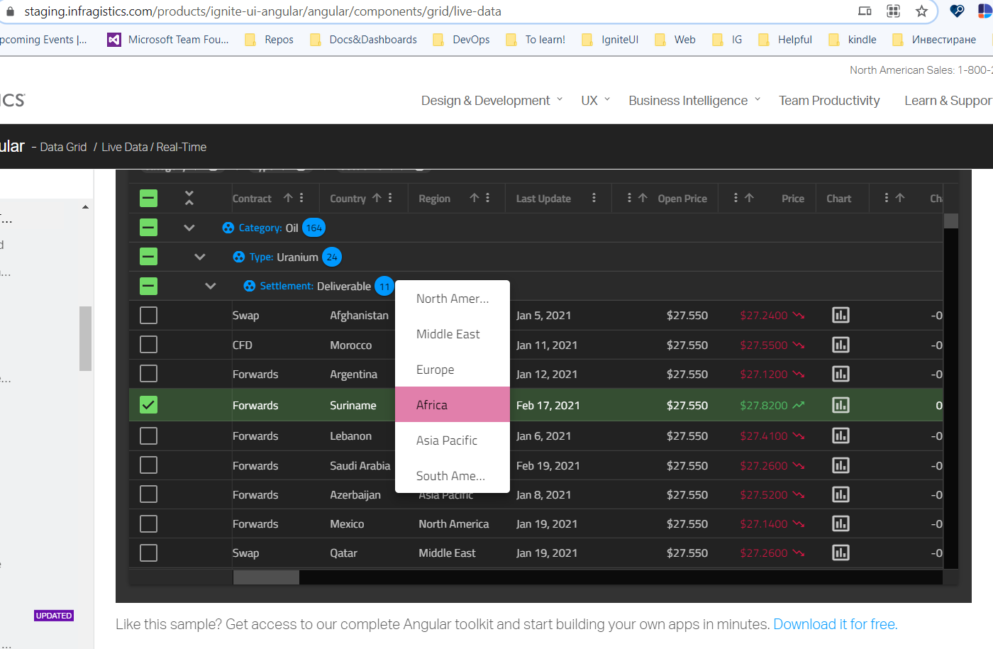 FinJS Sample dropdown is not with the appropriate theme change · Issue #2475 · IgniteUI/igniteui ...