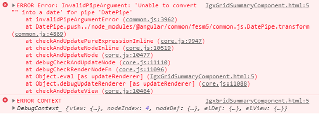 InvalidPipeArgument: 'inable to convert "" into a date for pipe 'DatePipe' · Issue #2520 ...