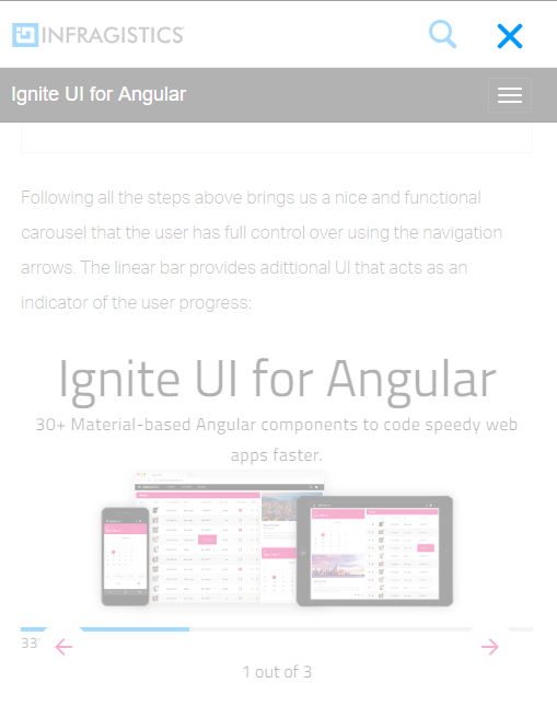 Site mobile menu is missing · Issue #905 · IgniteUI/igniteui-angular-samples · GitHub
