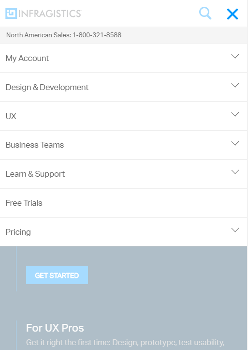 Site mobile menu is missing · Issue #905 · IgniteUI/igniteui-angular-samples · GitHub