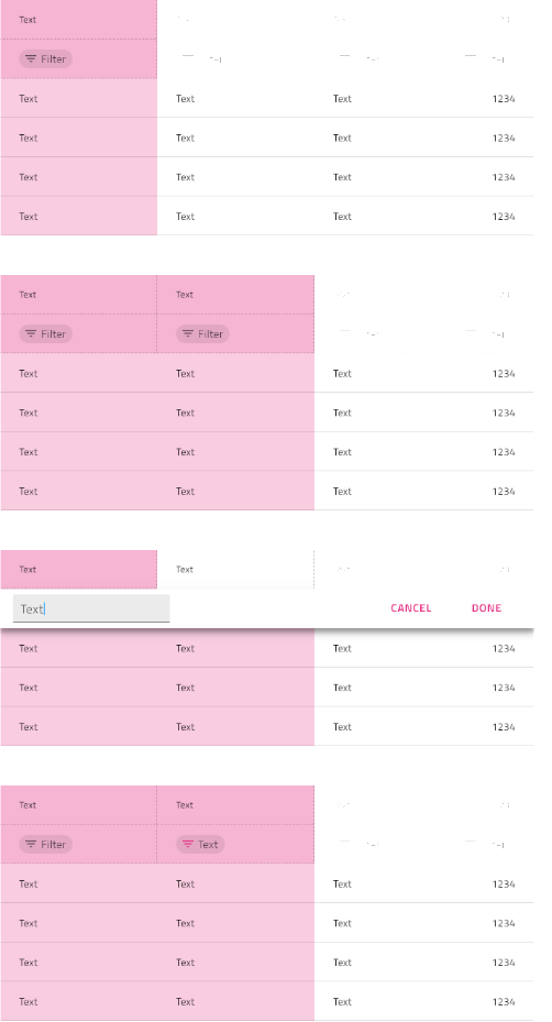 Filtering row stlying upon Column selection · Issue #7004 · IgniteUI/igniteui-angular · GitHub