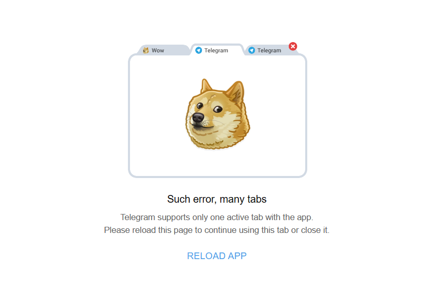 Such error, many tabs · Issue #451 · evgeny-nadymov/telegram-react · GitHub