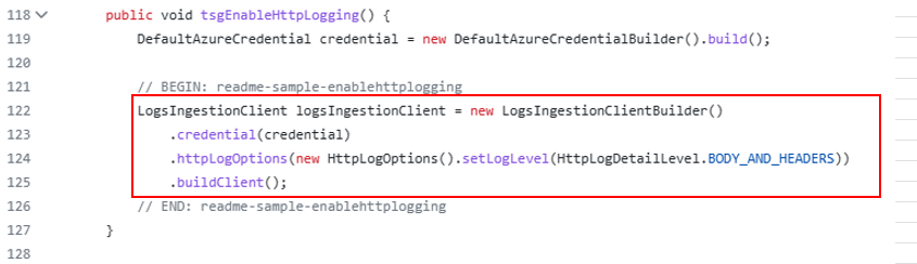Monitor Ingestion Samples Issue · Issue #36156 · Azure/azure-sdk-for-java · GitHub