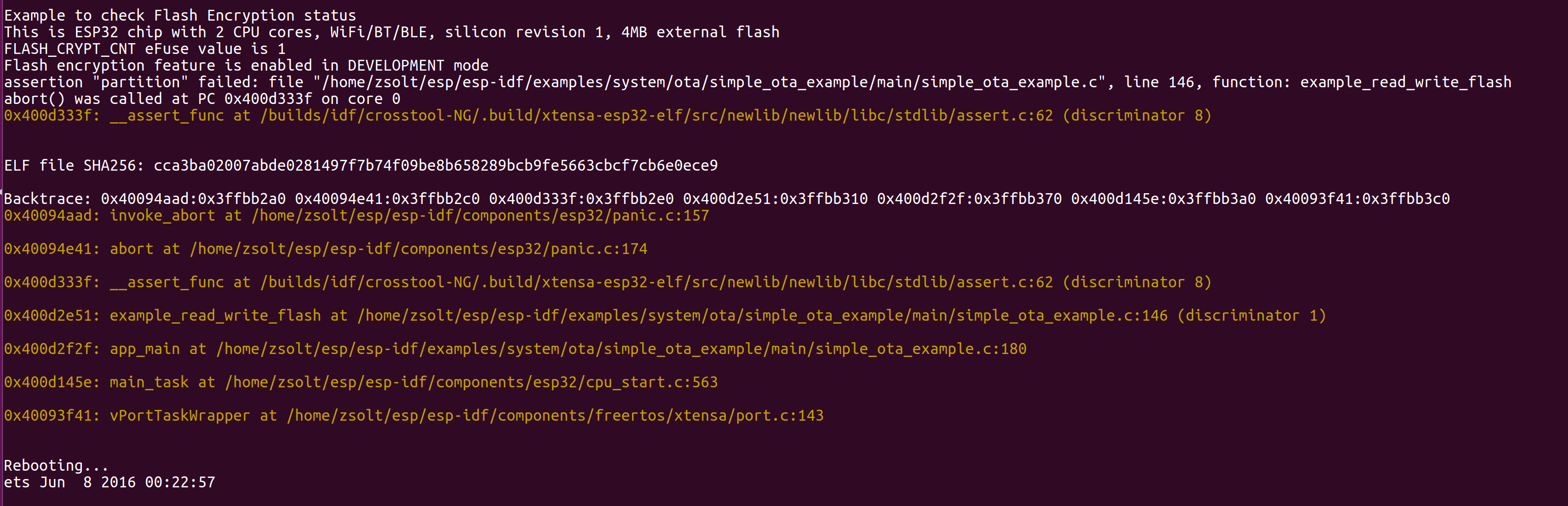 Secure Boot With Flash Encryption And Ota Idfgh 3179 · Issue 5185 · Espressifesp Idf · Github