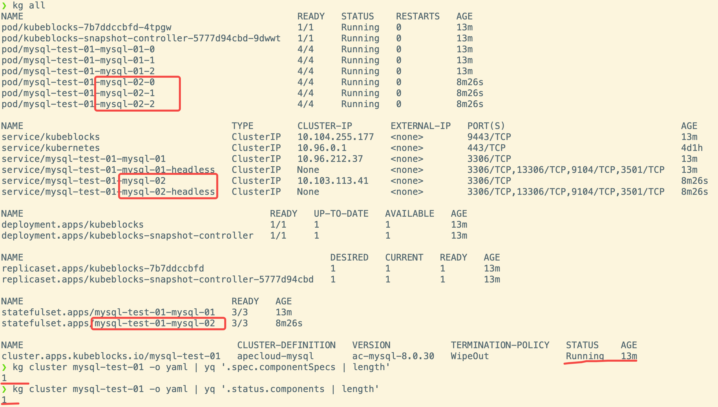 Bug After Deleting A Component Related K8s Resources Are Not