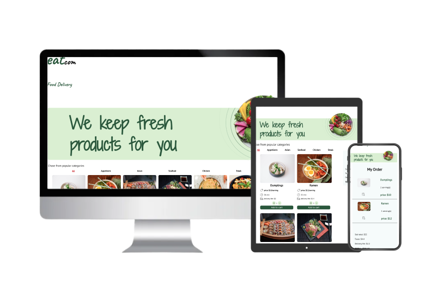 GitHub - marinawittich/food-delivery-app: Food Delivery app