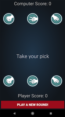 GitHub - kbsa00/Android-RockPaperScissor: A small Rock Paper Scissor Application that I created ...