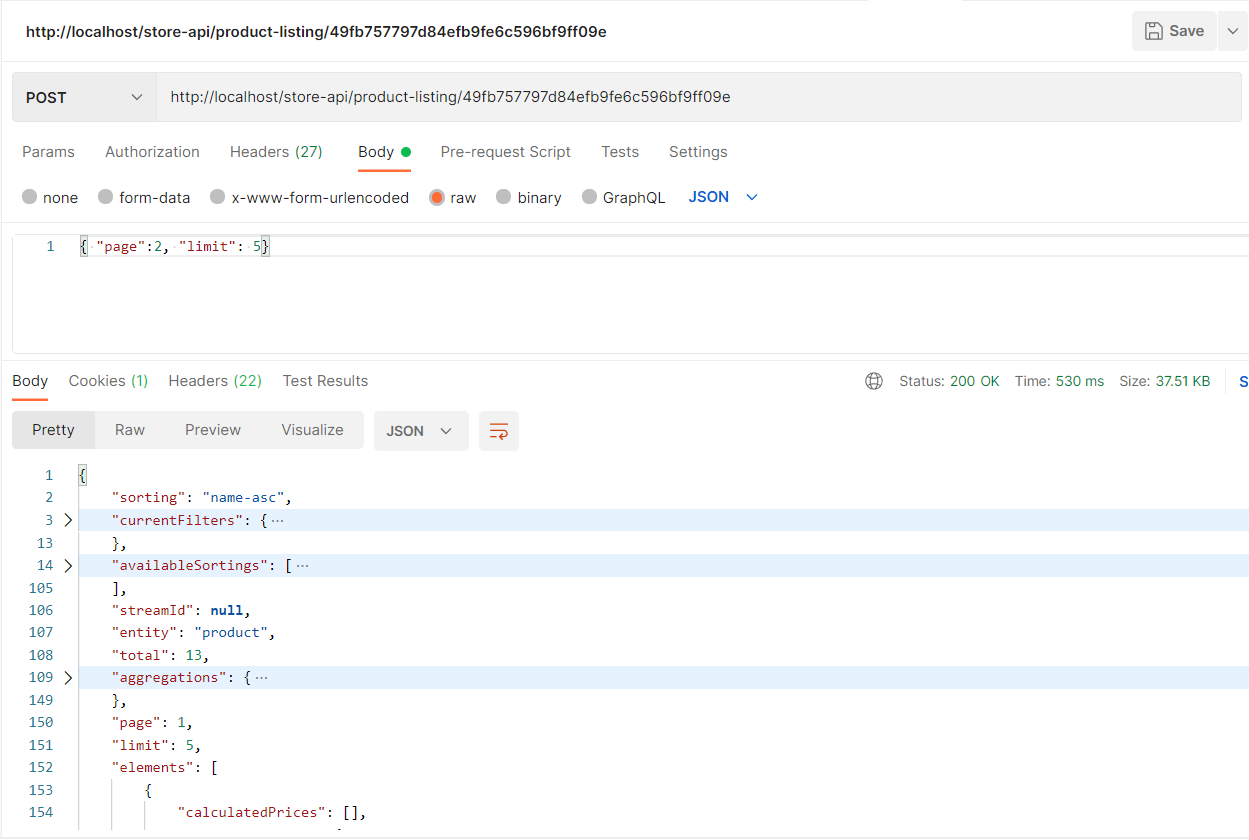 Pagination not working for product listing by category · Issue #2517 · shopware/shopware · GitHub