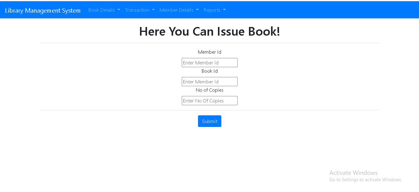 GitHub - sayakghosh06/LibraryManagementSystemApp
