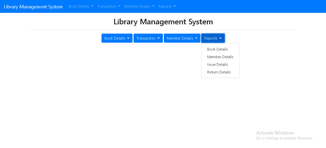 GitHub - sayakghosh06/LibraryManagementSystemApp
