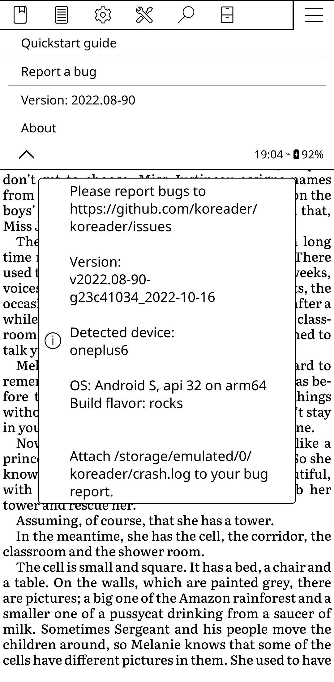 [Android] Won't Install on Google Pixel 7 Pro [arm64! only] · Issue #9632 · koreader/koreader ...