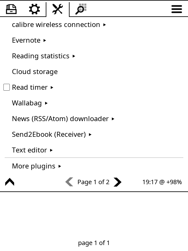 How to pull books from Dropbox? [paperwhite 4] [online storage options seem missing (except for ...