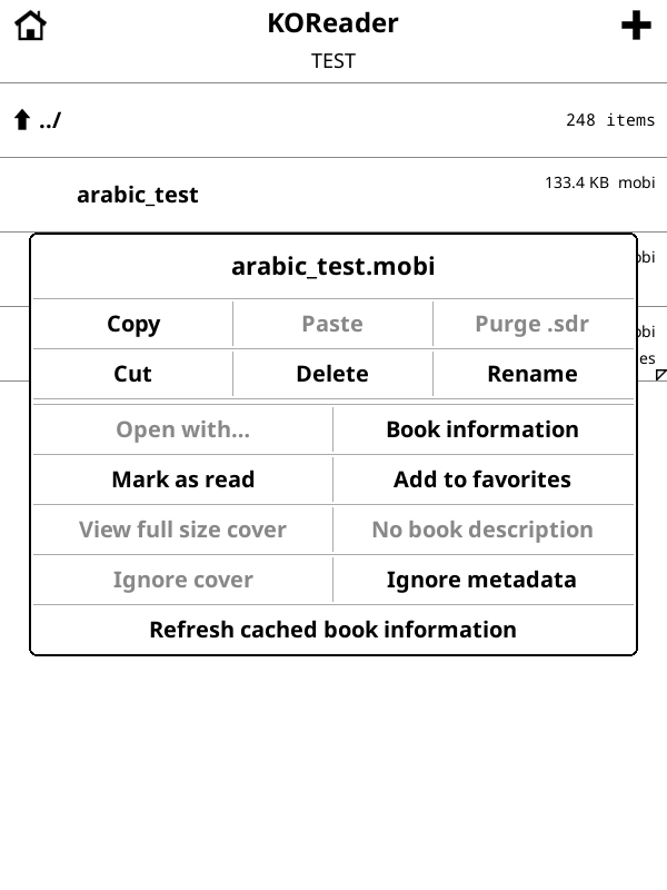 Design improvements to KOReader? · Issue #5802 · koreader/koreader · GitHub