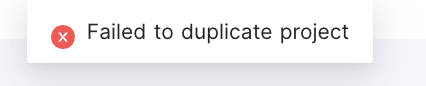 🐛 Bug: Failure to duplicate project/table · Issue #5788 · nocodb/nocodb · GitHub