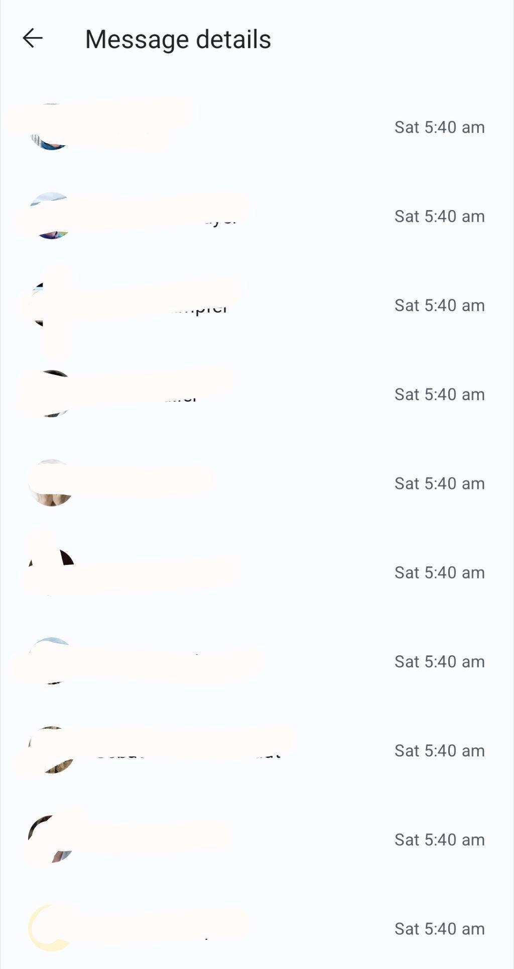 Scheduled Message in Group of >40 people get sent, but shows in details "Not Sent" · Issue ...