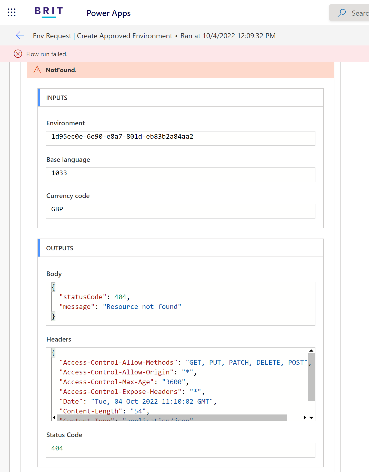 [CoE Starter Kit - BUG] Environment request app · Issue #3906 · microsoft/coe-starter-kit · GitHub