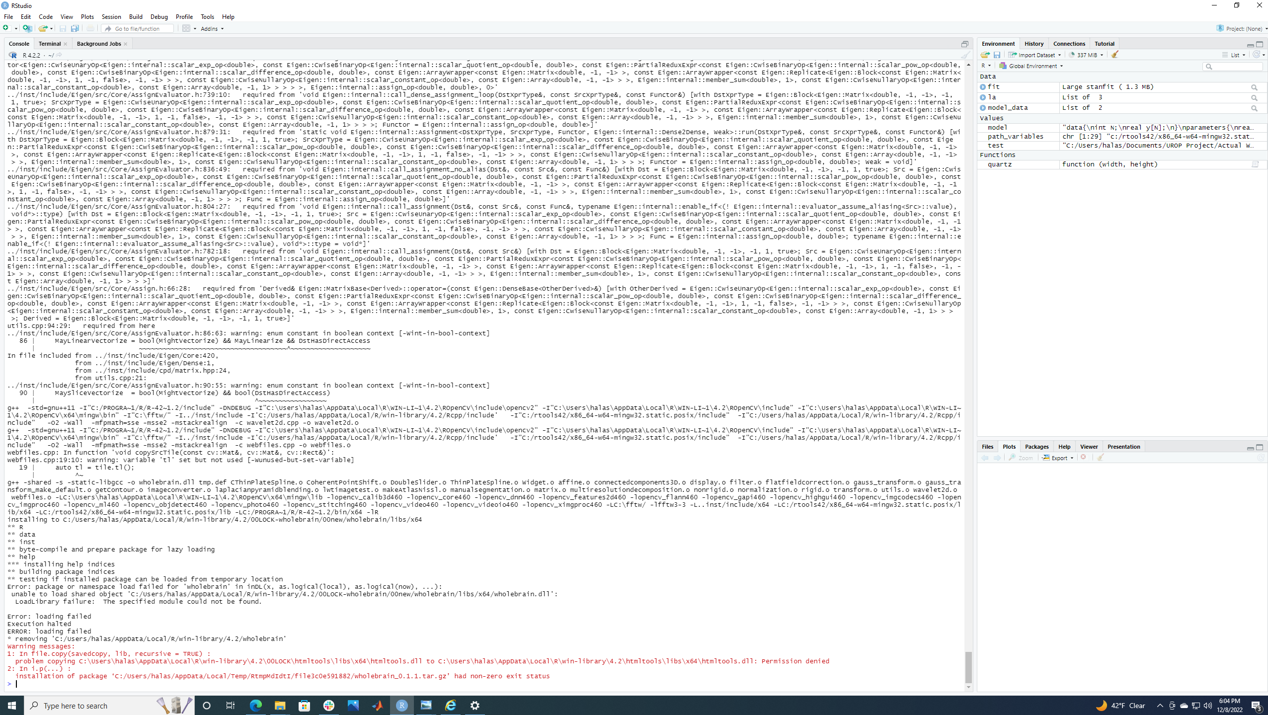 Problems at Installation · Issue #2 · matiasandina/wholebrain_install · GitHub