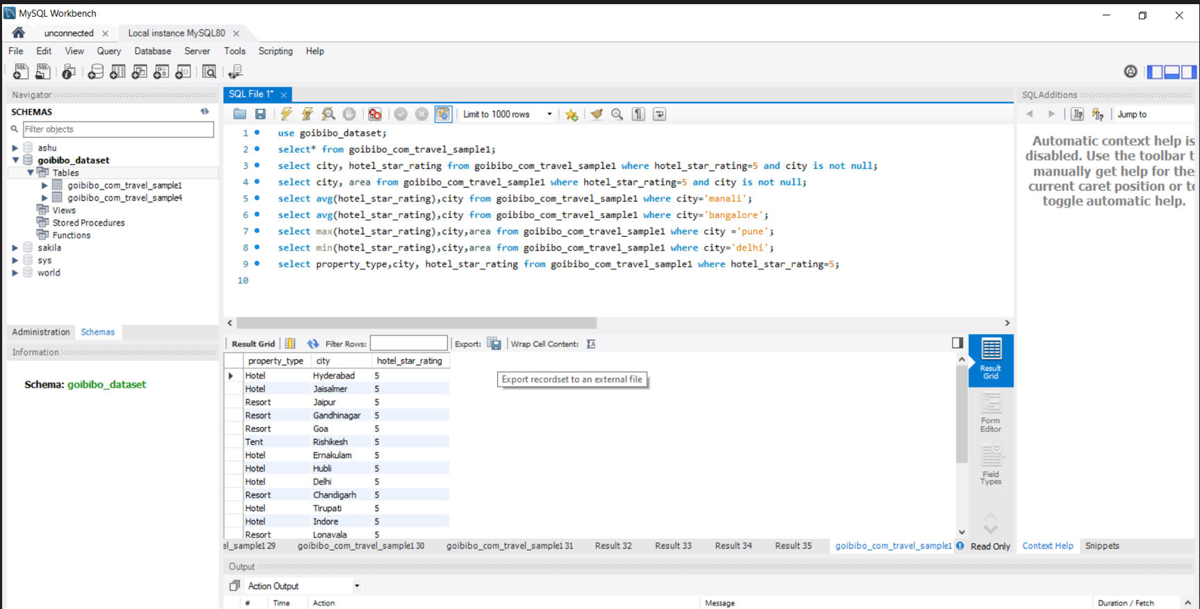 GitHub - Ashutos777/Goibibo-Travel-Sample-Data-Analysis-by-Using-SQL-and-Tableau